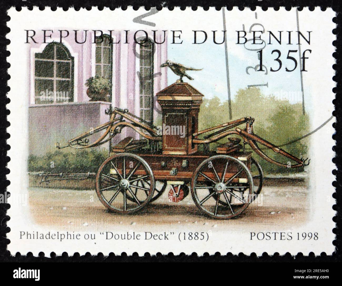 BENIN - CIRCA 1998: a stamp printed in Benin, Dahomey shows ...