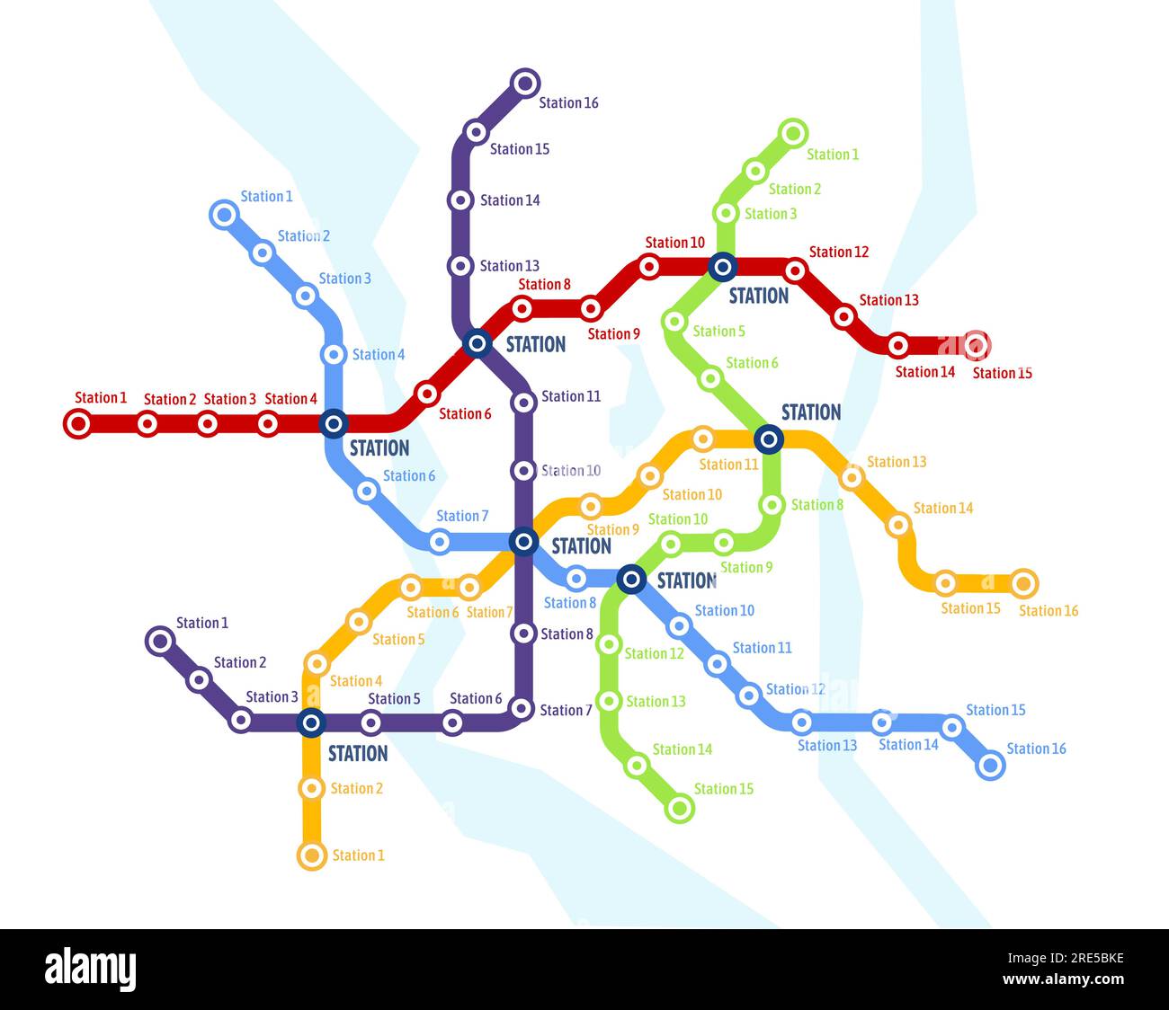 Train System Map