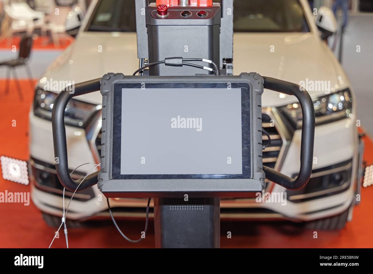 Car Service Diagnostic Test Electronic Tools Garage Equipment Stock ...