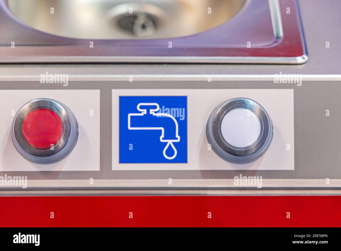 Push button tap hi-res stock photography and images - Alamy