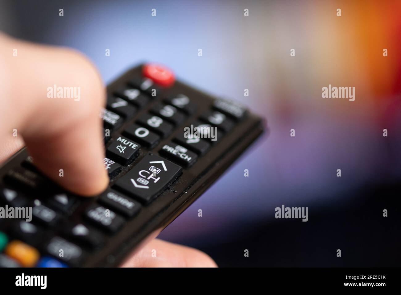 Remote controller for TV streaming services Stock Photo - Alamy