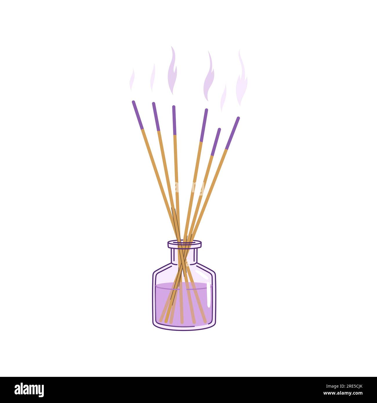 Incense material Stock Vector Images - Alamy