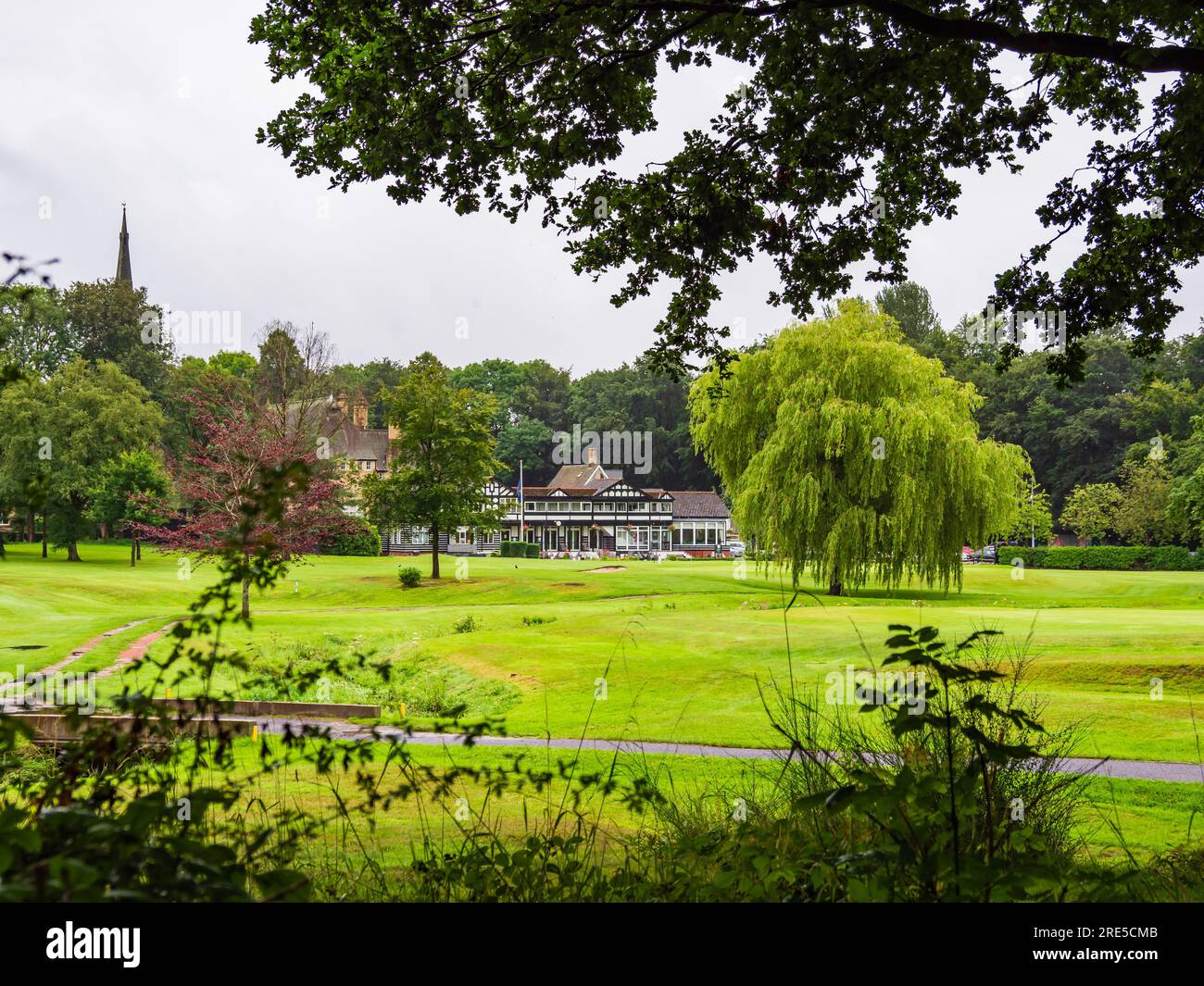 Monton Manchester UK July 22 2023 Worsley golf course and club house in ...