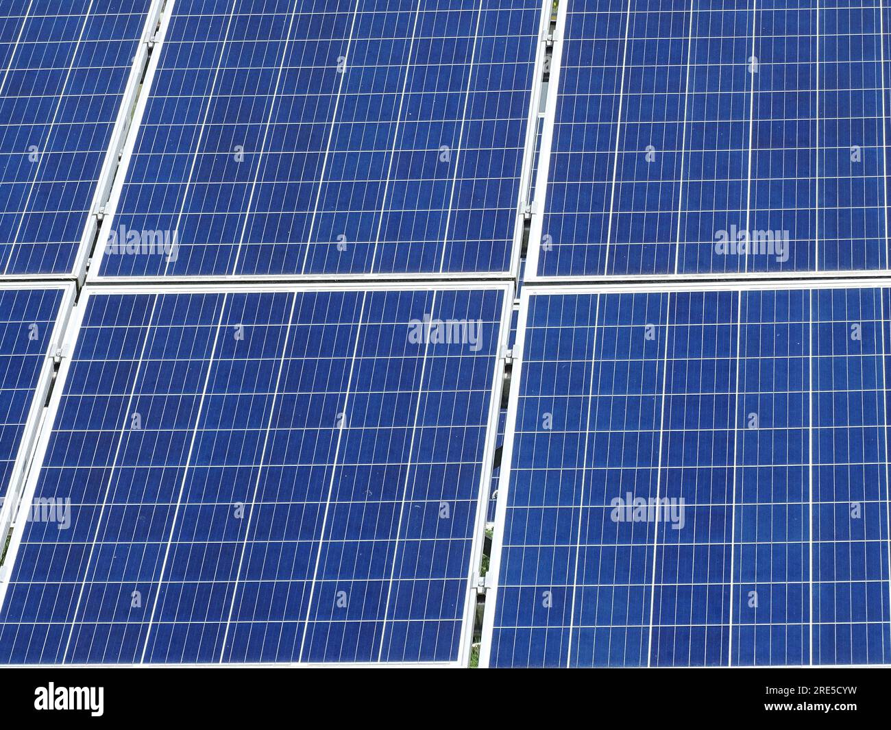 Power solar panels. Alternative clean green energy concept Stock Photo ...