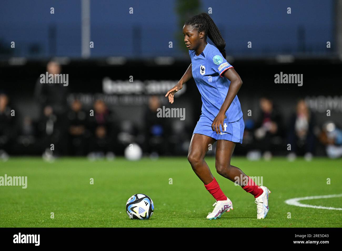 Tubize, Belgium. 24th July, 2023. Thiniba Samoura (4) of France ...