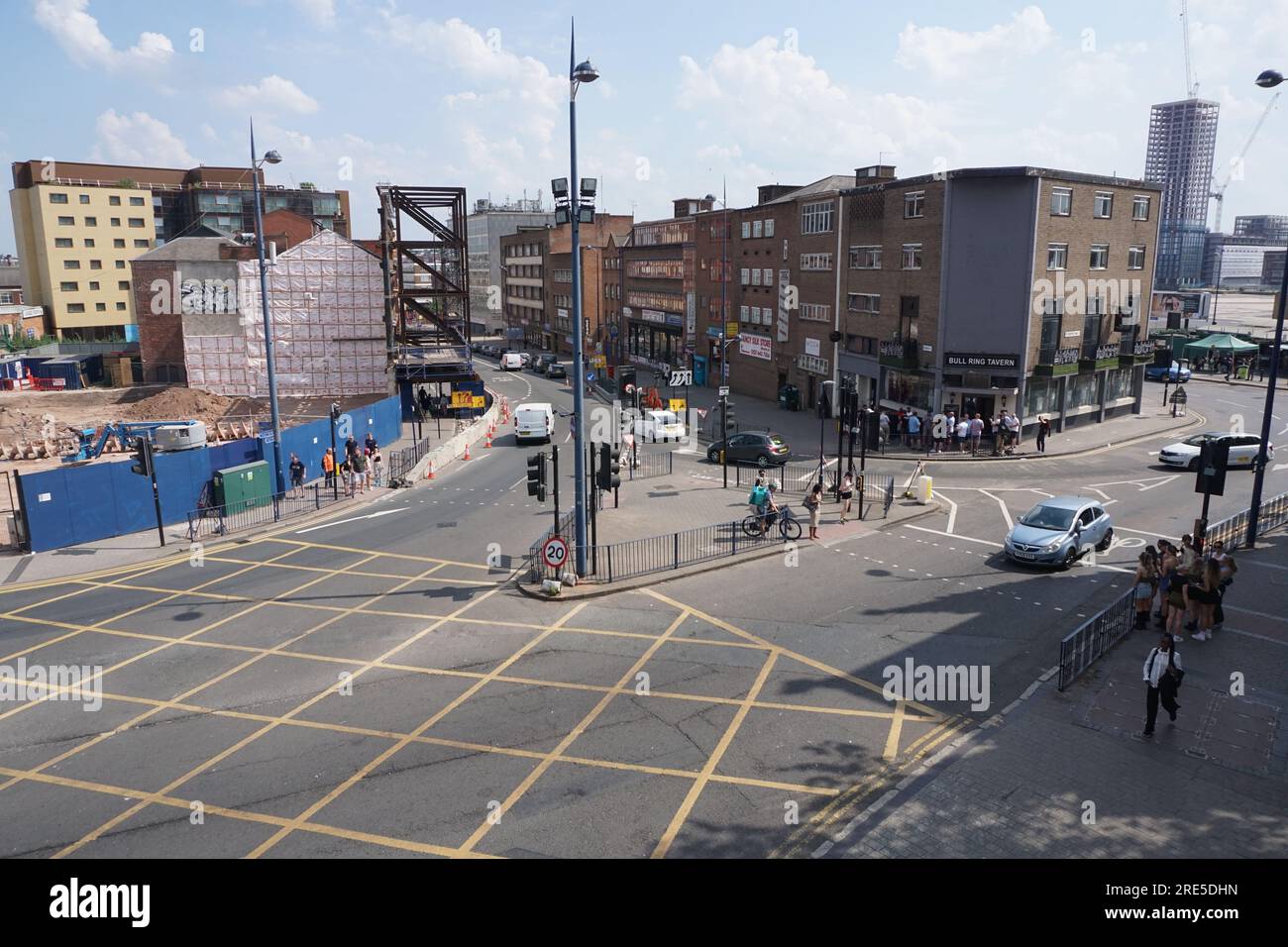 View of Digbeth, Birmingham Stock Photo - Alamy