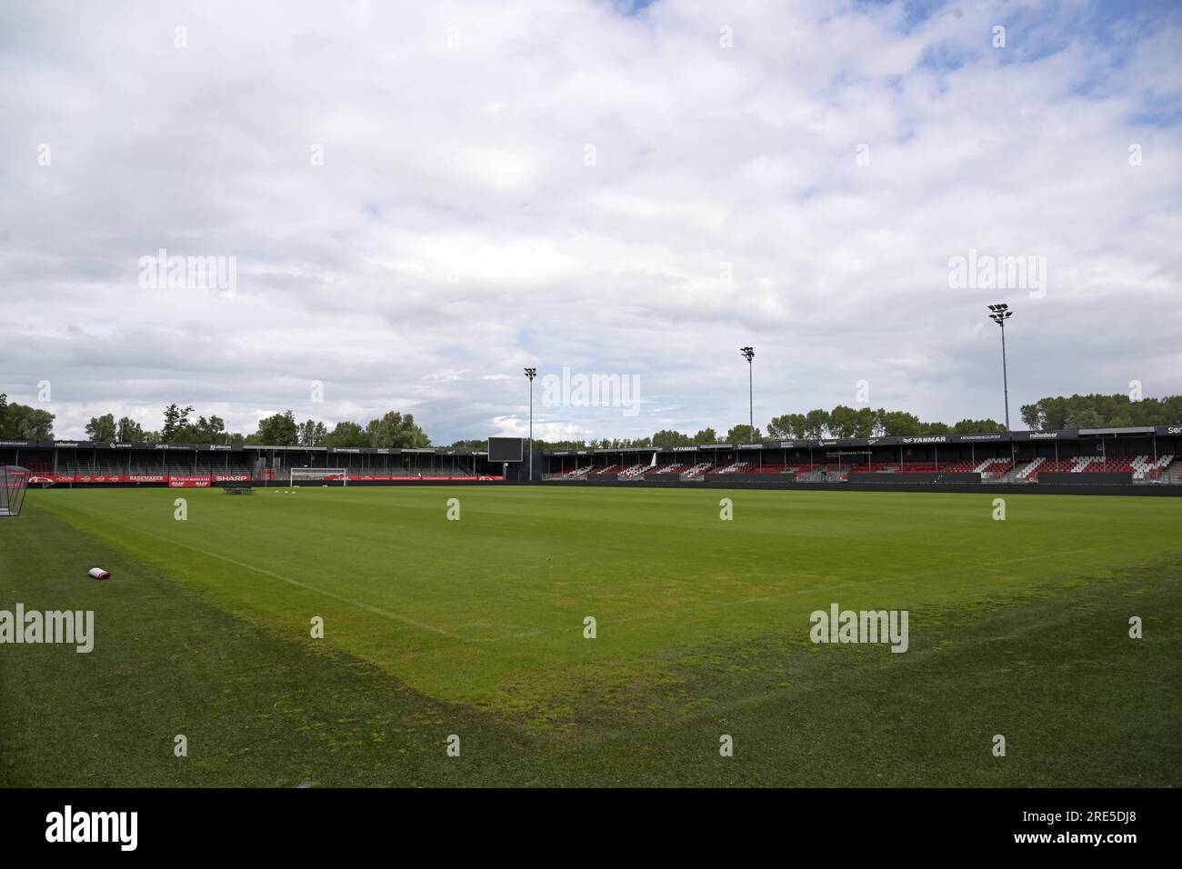 ALMERE - stadium overview Almere City FC during the Almere City FC ...