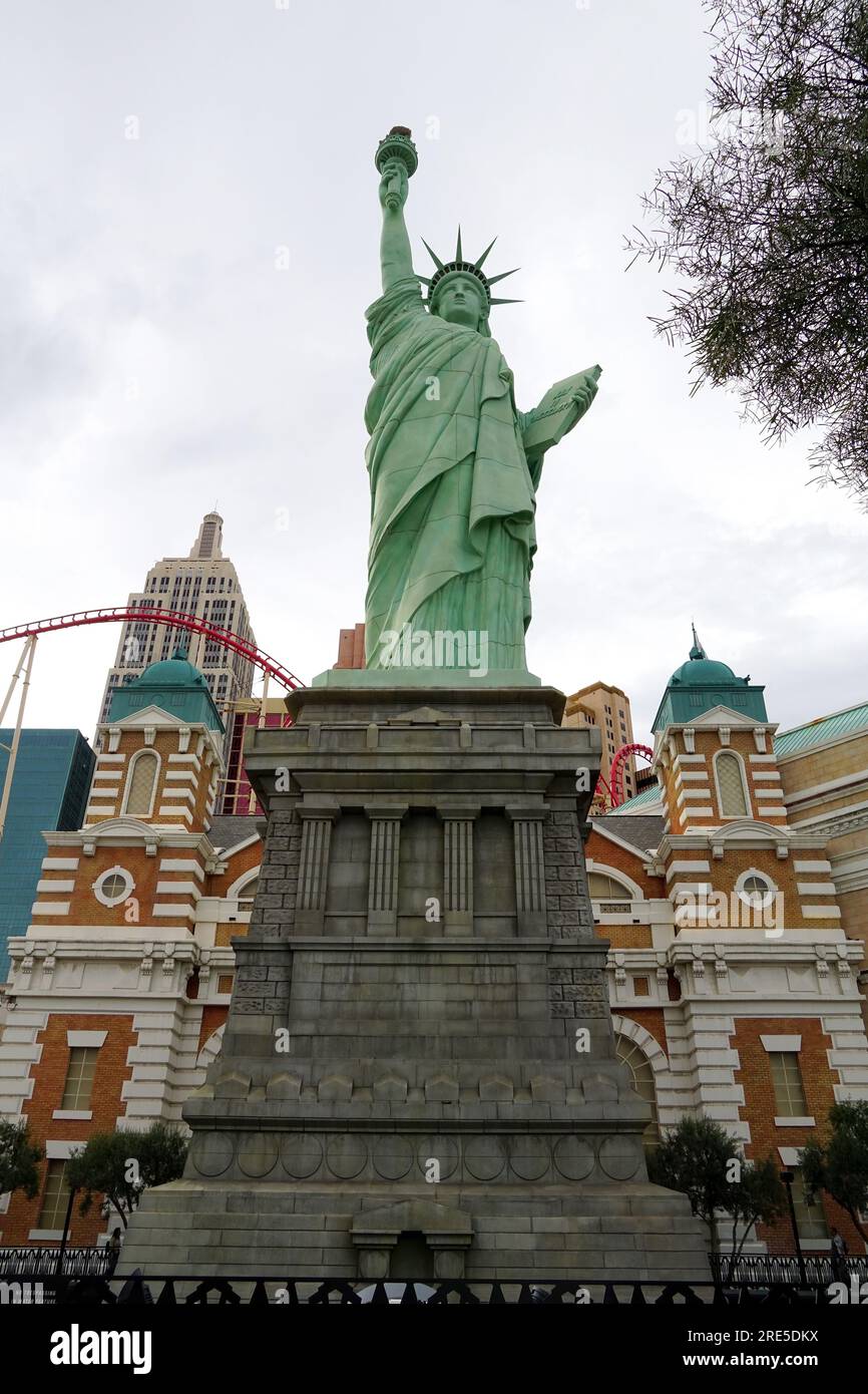Statue of Liberty, New York-New York Hotel & Casino, Las Vegas, Nevada ...