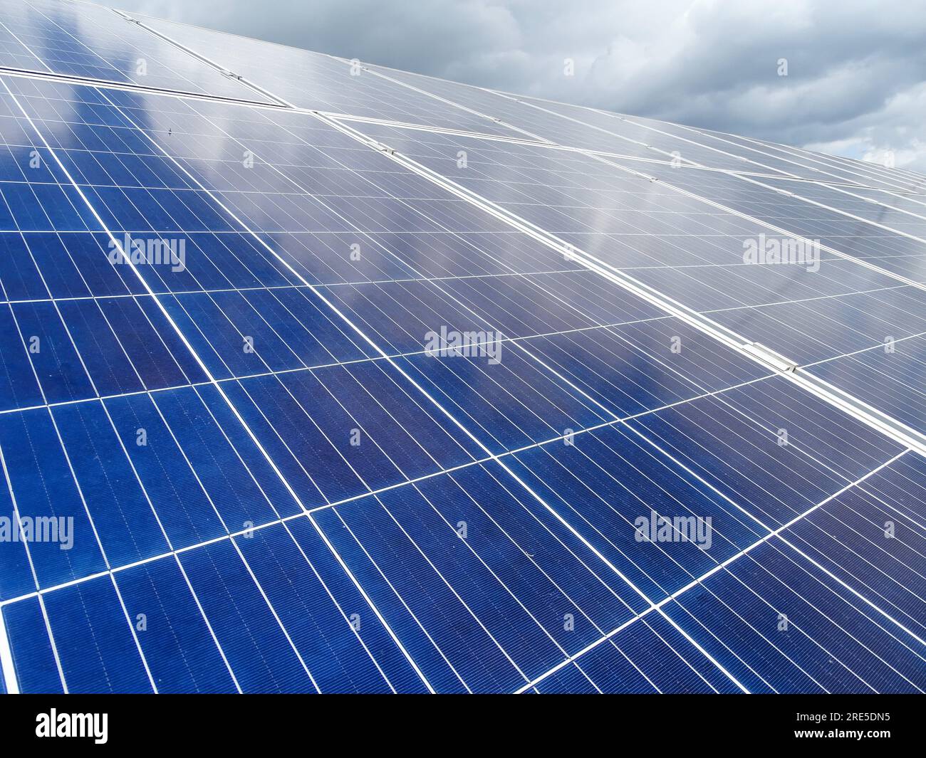 Power solar panels. Alternative clean green energy concept Stock Photo ...