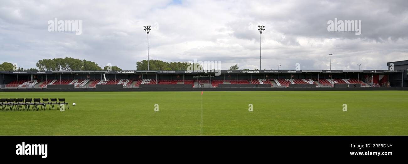 ALMERE - stadium overview Almere City FC during the Almere City FC ...