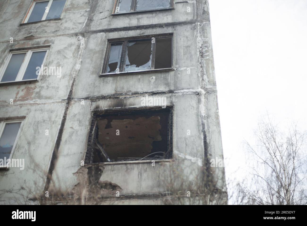 Burnout building hi-res stock photography and images - Alamy