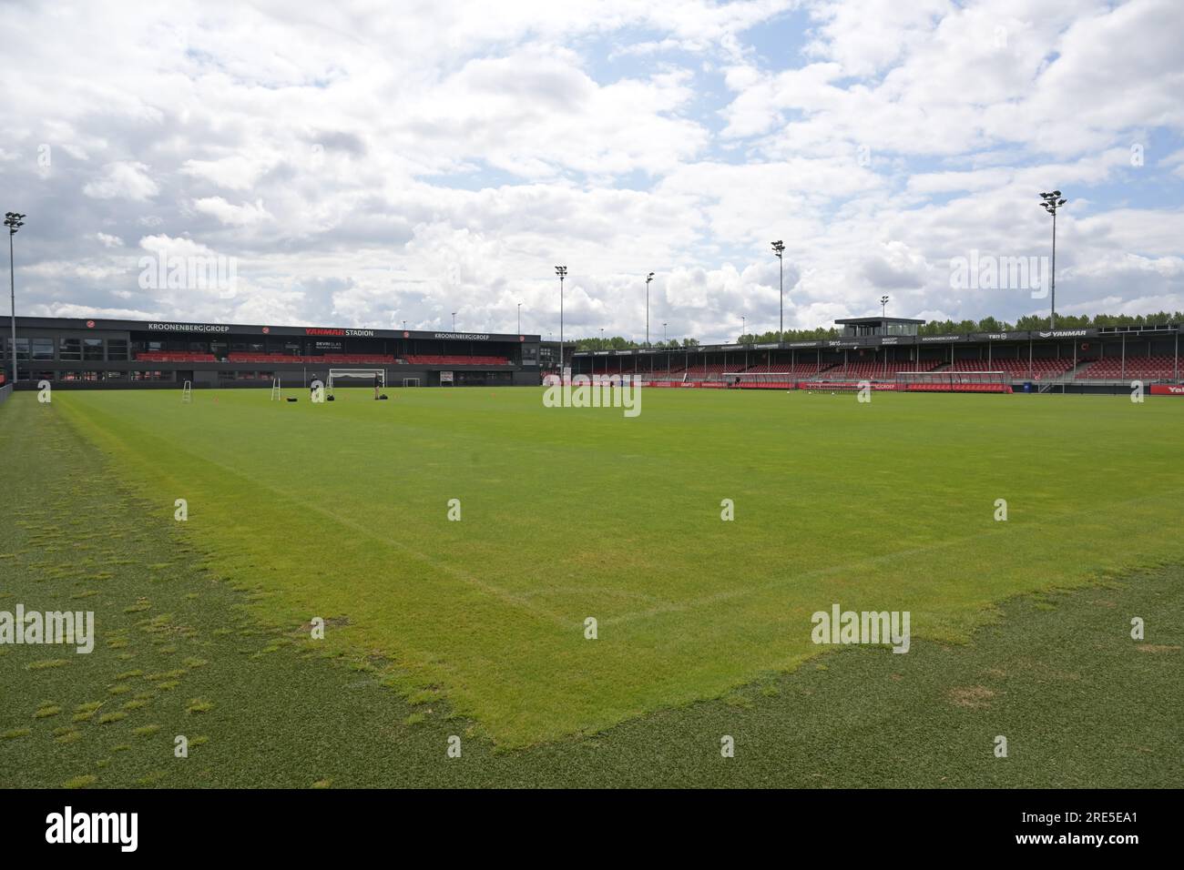 ALMERE - Almere City FC stadium overview during the Almere City FC ...