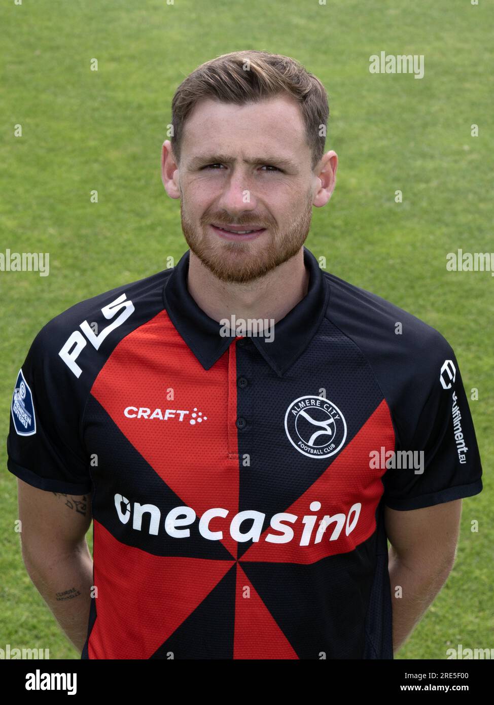 ALMERE - Thomas Robinet during Almere City FC's Photo Press Day at ...