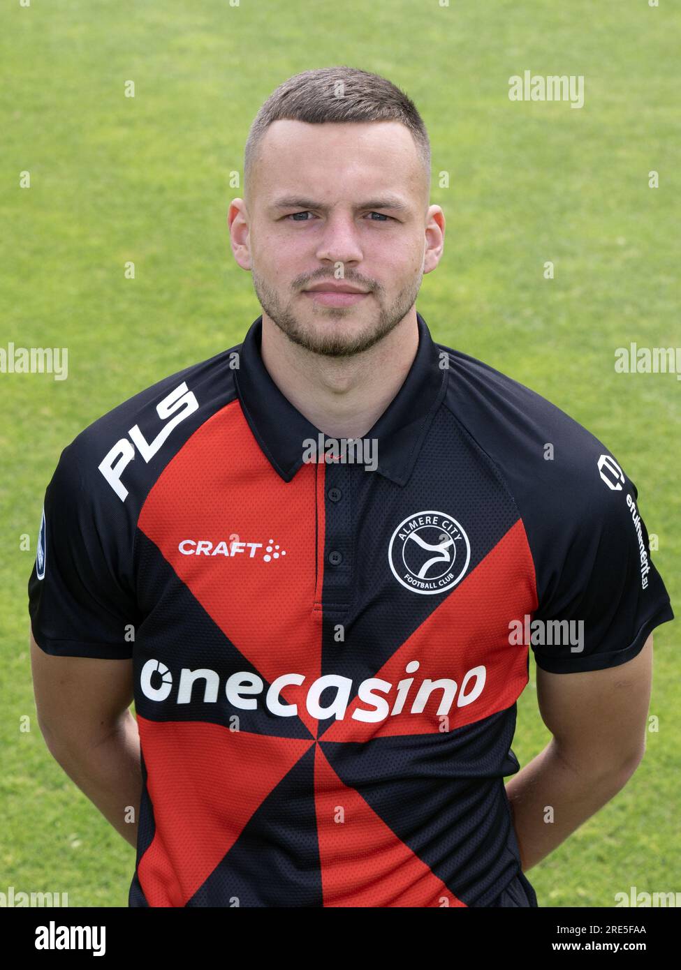 ALMERE - Milan Corryn during Almere City FC's Photo Press Day at Yanmar ...