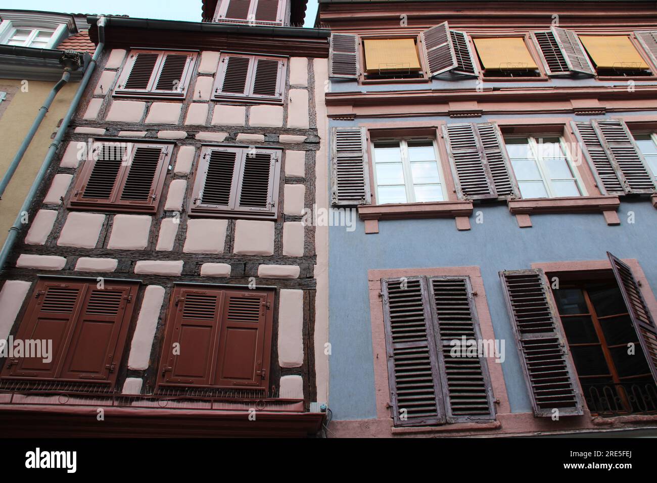 half-timbered house in colmar in alsace (france Stock Photo - Alamy