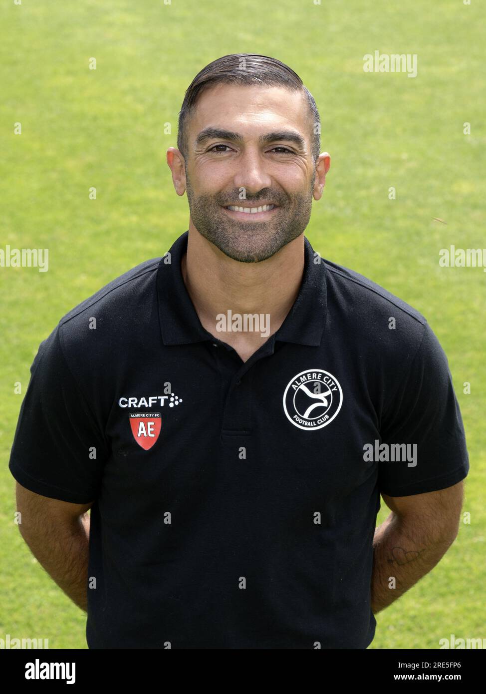 ALMERE - goalkeeper coach Agil Etemadi during Almere City FC's Photo ...