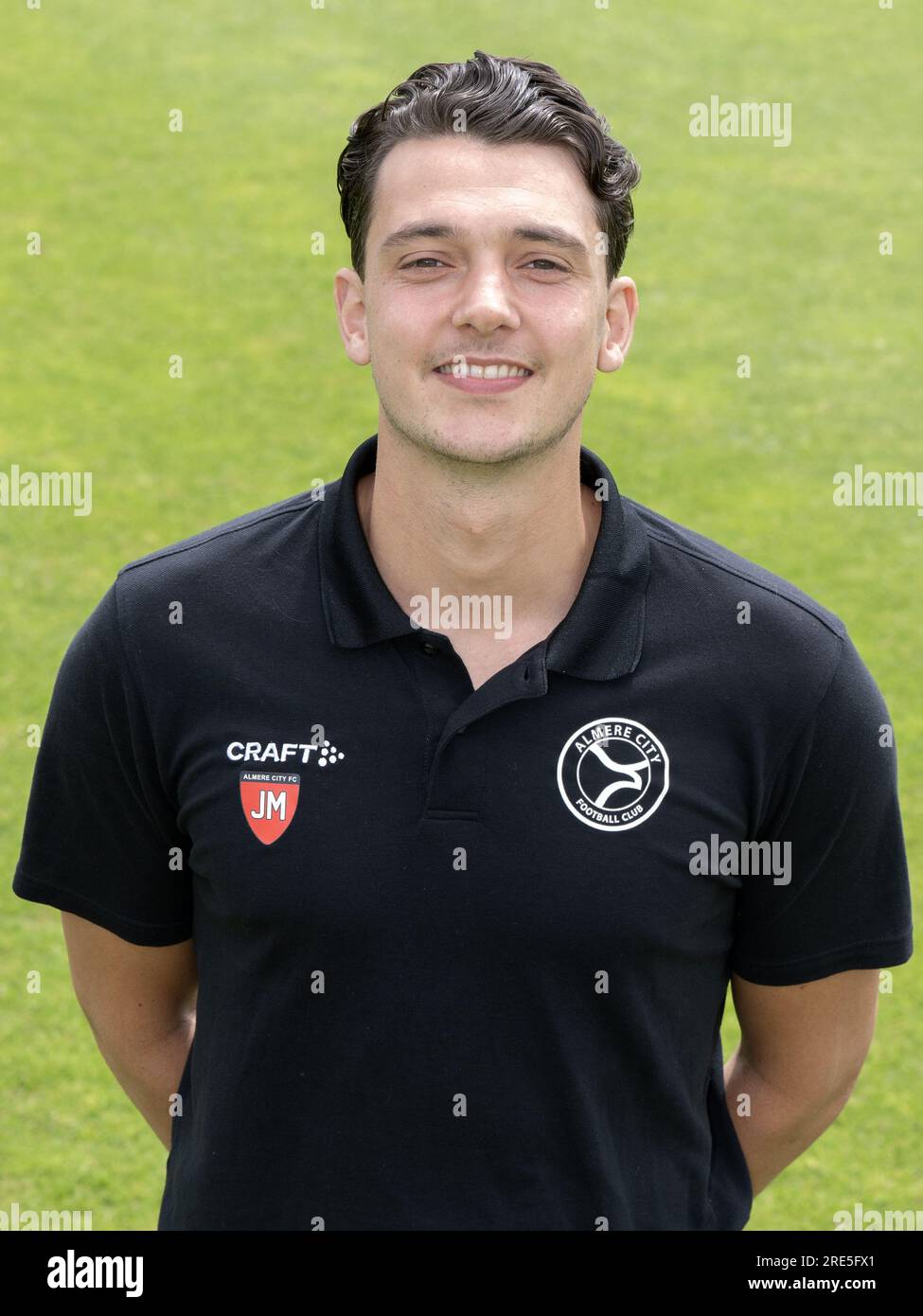 ALMERE - team manager Jasper Meeder during Almere City FC's Photo Press ...