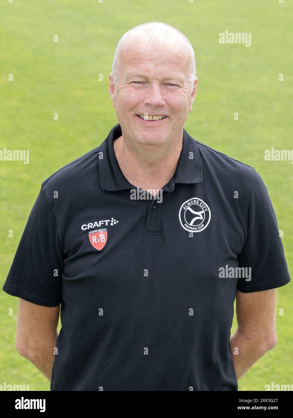 ALMERE - materials Herman Koster during the Almere City FC Photo Press ...