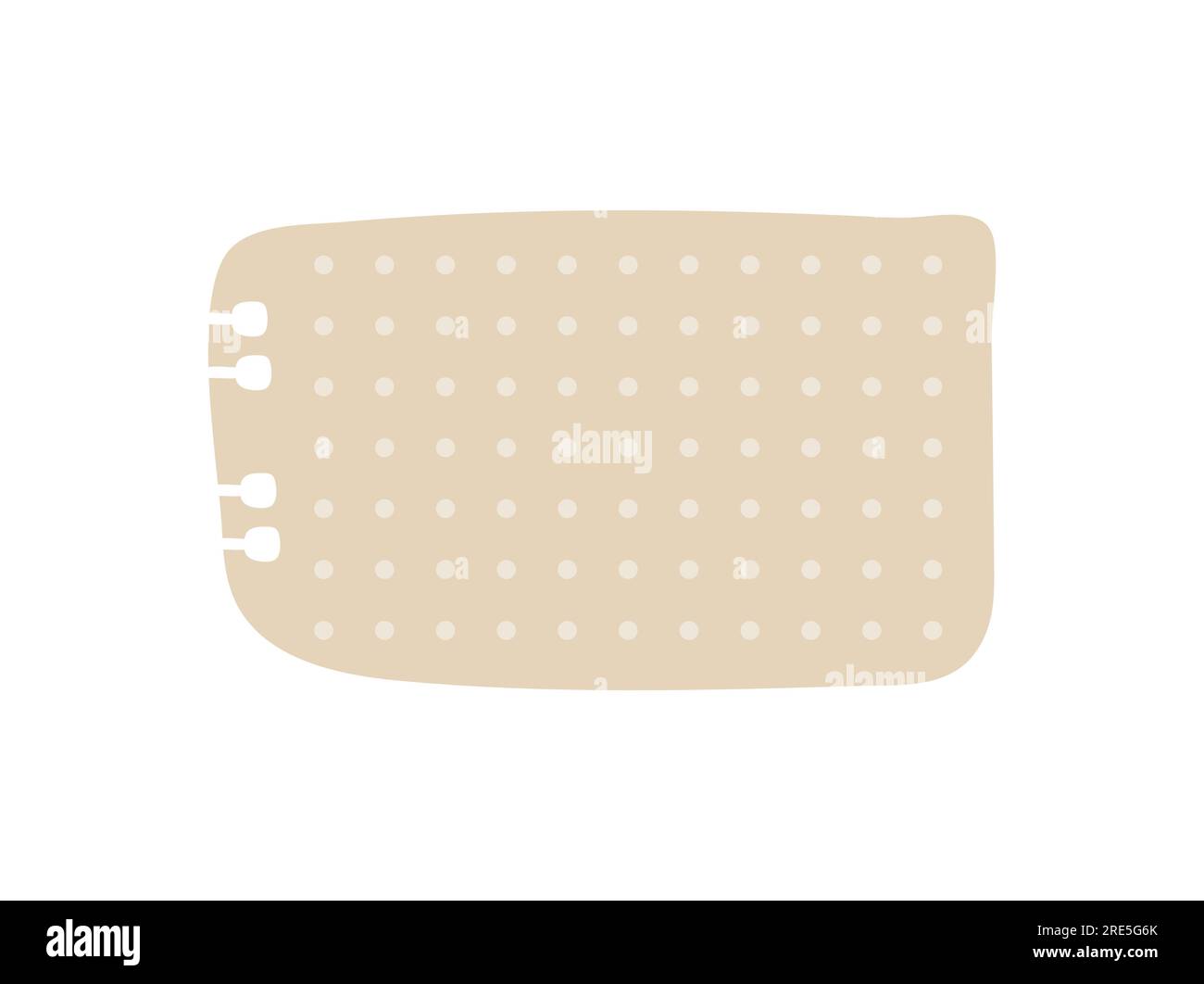 Paper scrap, Ripped page piece. Torn note paper page, Vector ...