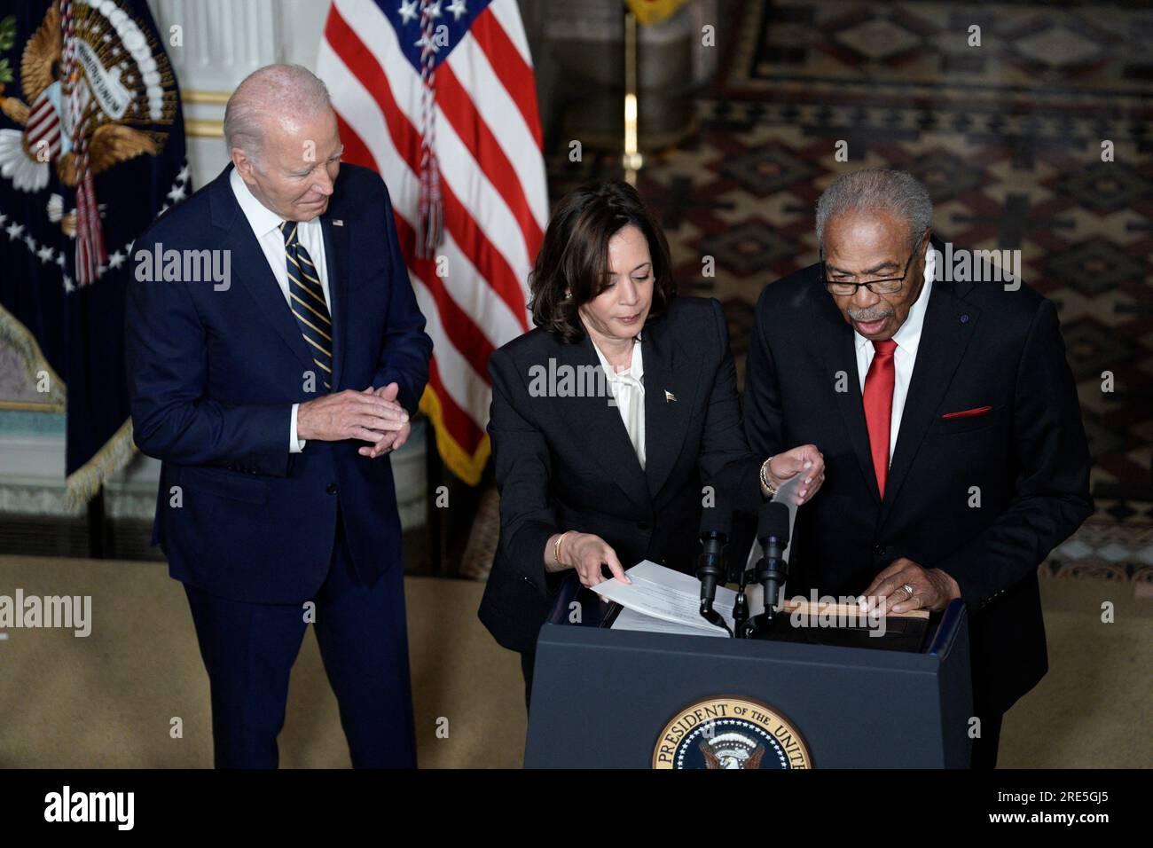 Washington, United States. 25th July, 2023. U.S. President Joe Biden ...