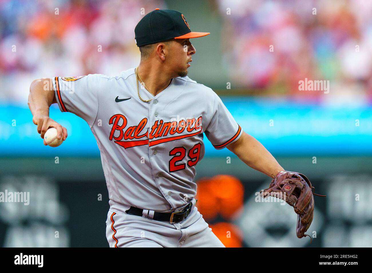 Baltimore Orioles third baseman Ramon Urias in action during the ...