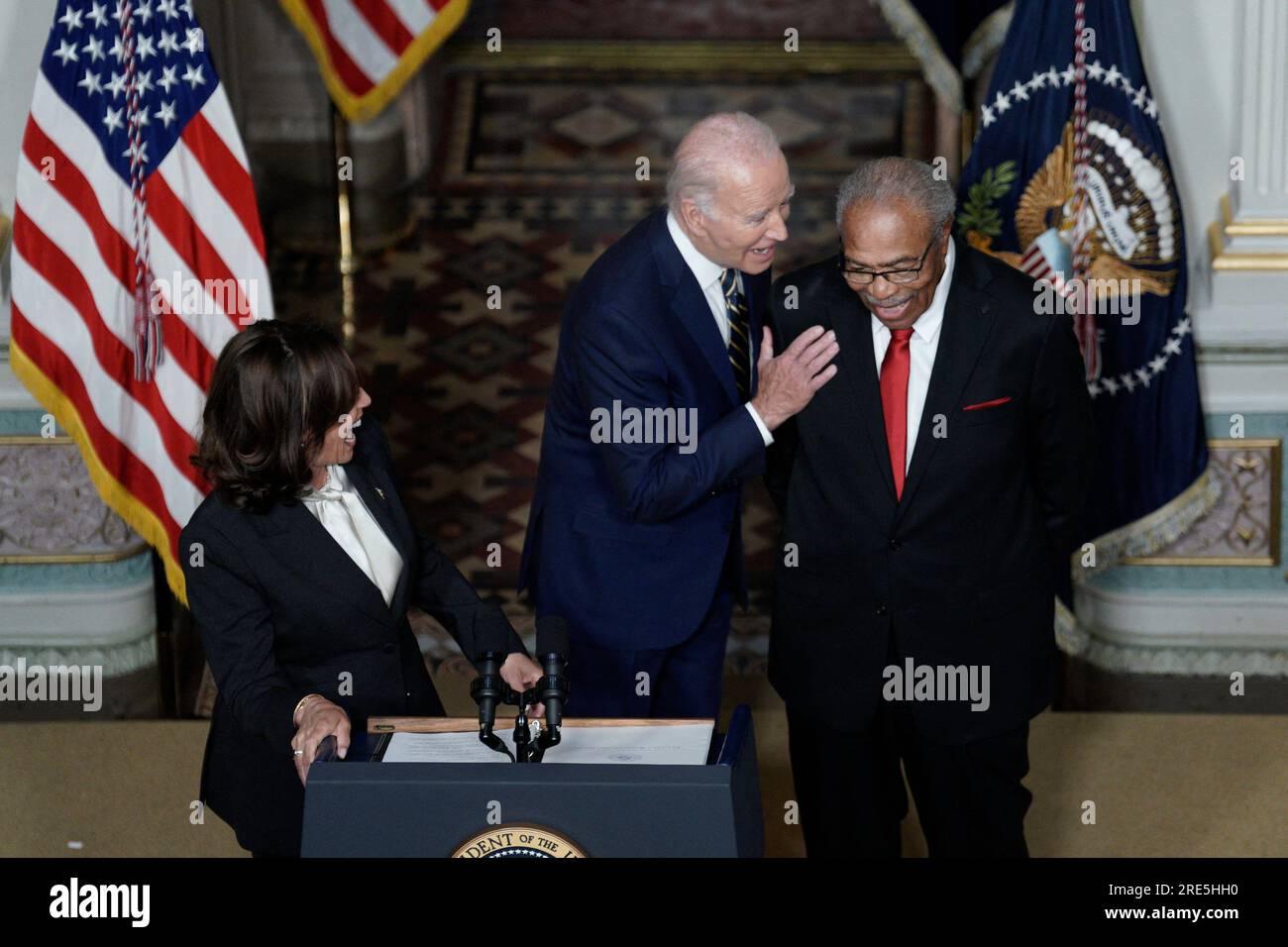 Washington, United States. 25th July, 2023. U.S. President Joe Biden ...