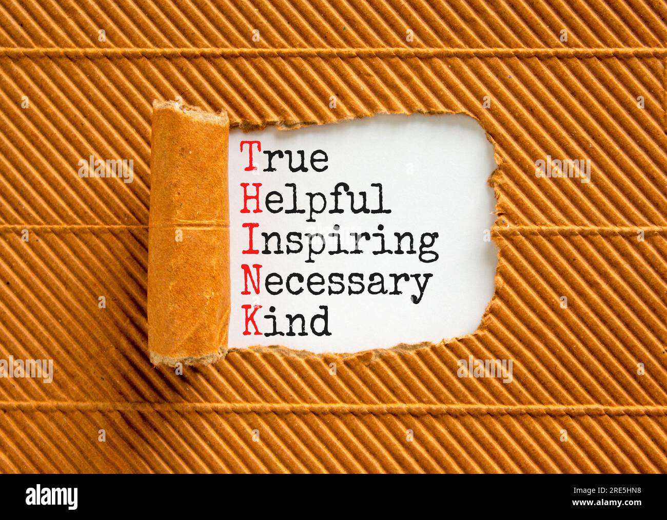 Think before you speak symbol. Concept words Think before you speak ...