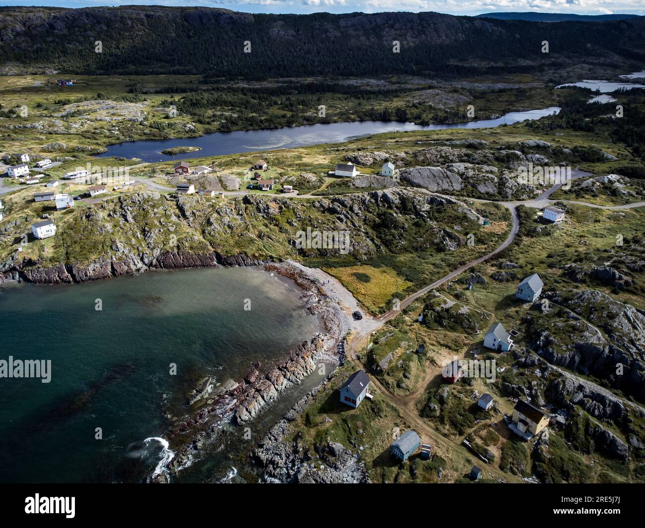 Newfoundland, canada aerial hi-res stock photography and images - Alamy