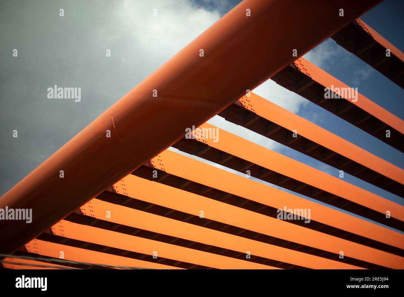 Architectural details. Steel beam. Repeating element. Roof details ...