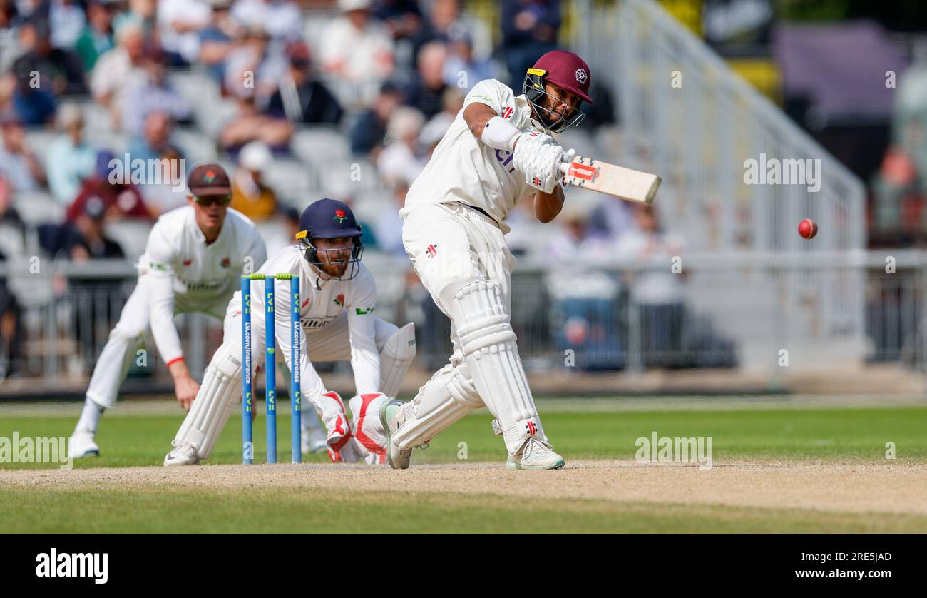 25th July 2023; Old Trafford, Manchester, England: Division 1 County ...