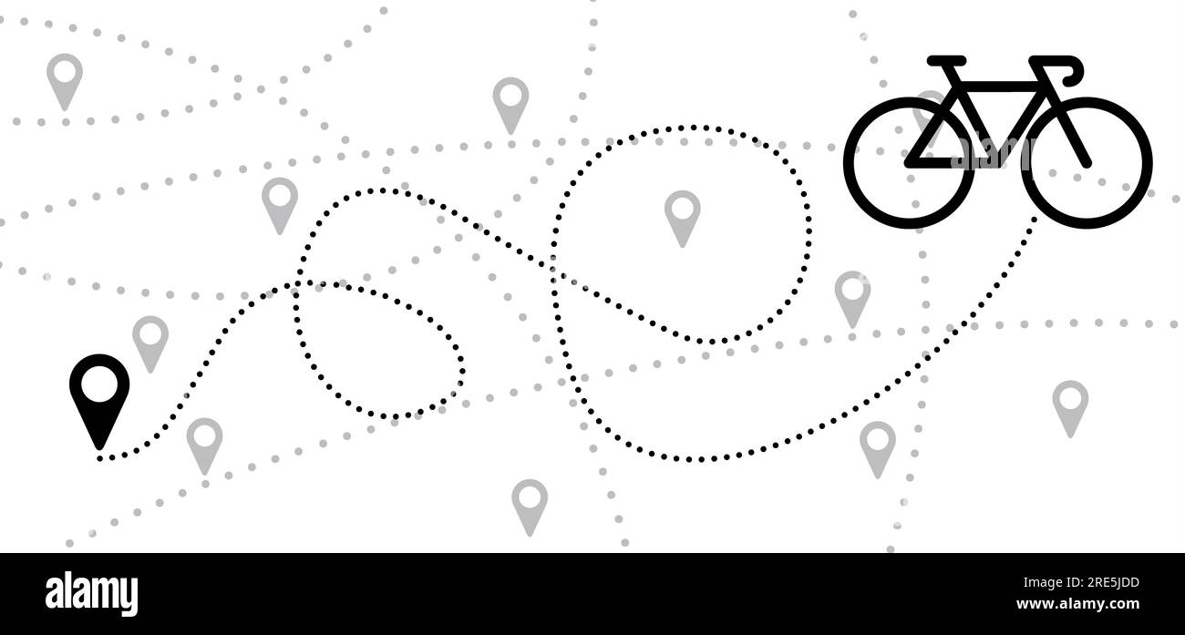 World Bicycle day race tour. Sport icon Cyclist, cycling symbol. vector ...