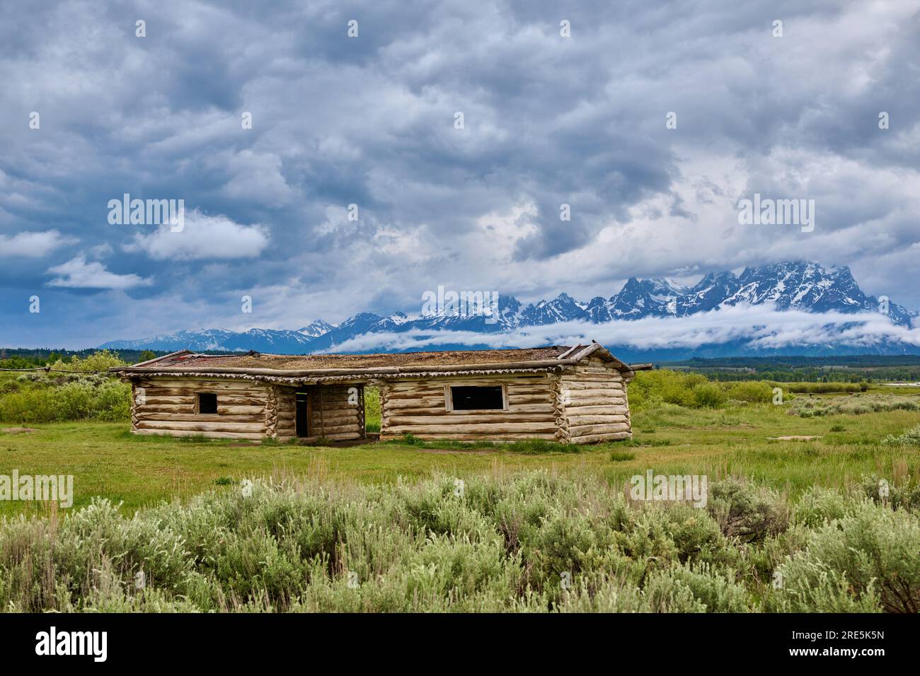 J.P. Cunningham Cabin, Cunningham Cabin Historic Site und Grand Teton ...