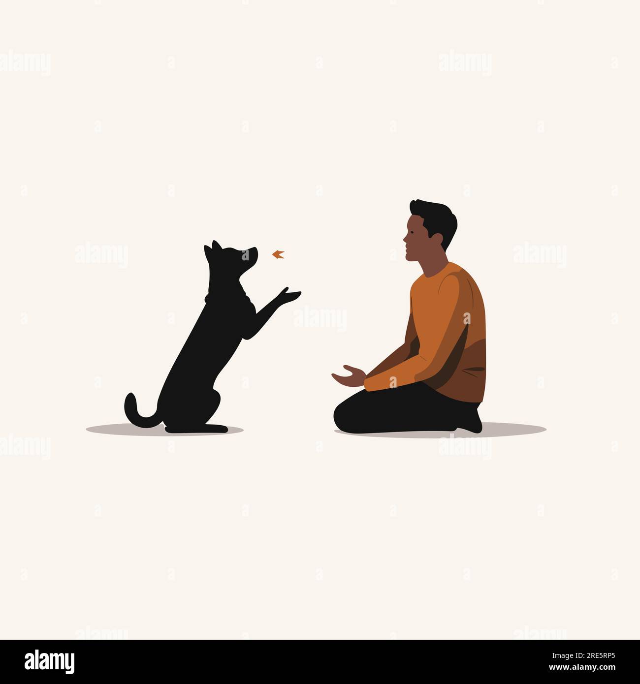 Animal trainer vector vectors hi-res stock photography and images - Alamy