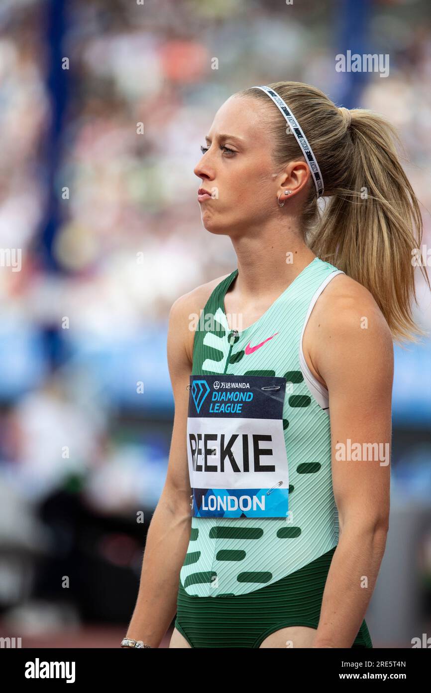 Jemma Reekie of GB & NI competing in the women’s 800m at the Wanda ...