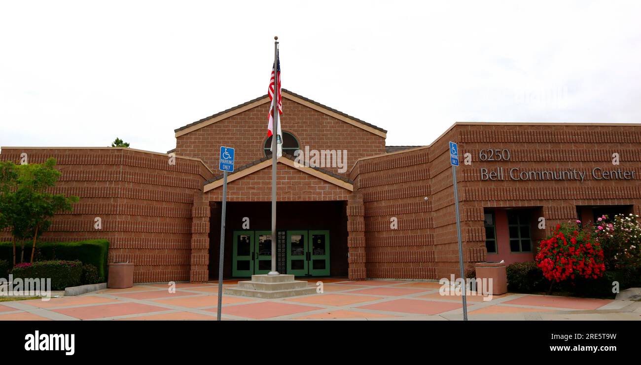 BELL (Los Angeles County), California: City of BELL Community Center at ...