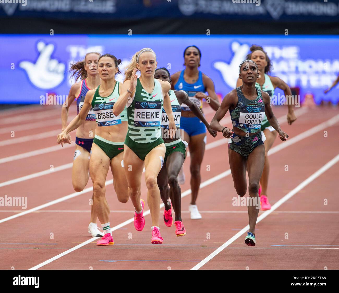 Jemma Reekie of GB & NI competing in the women’s 800m at the Wanda ...
