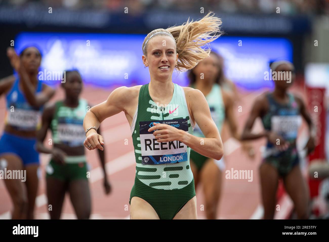 Jemma Reekie of GB & NI competing in the women’s 800m at the Wanda ...