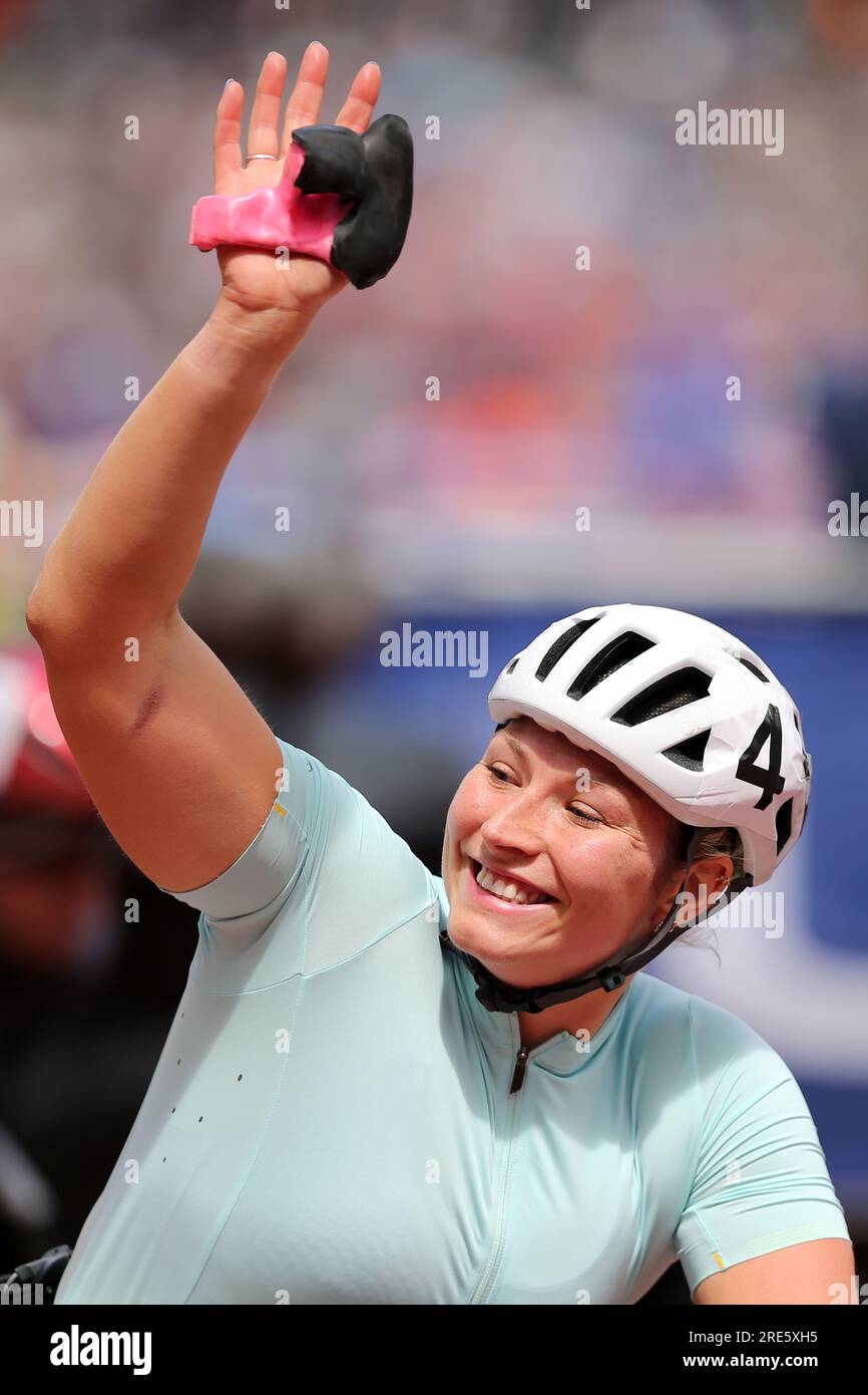 Sammi KINGHORN (Great Britain) after winning in the Women's 800m ...
