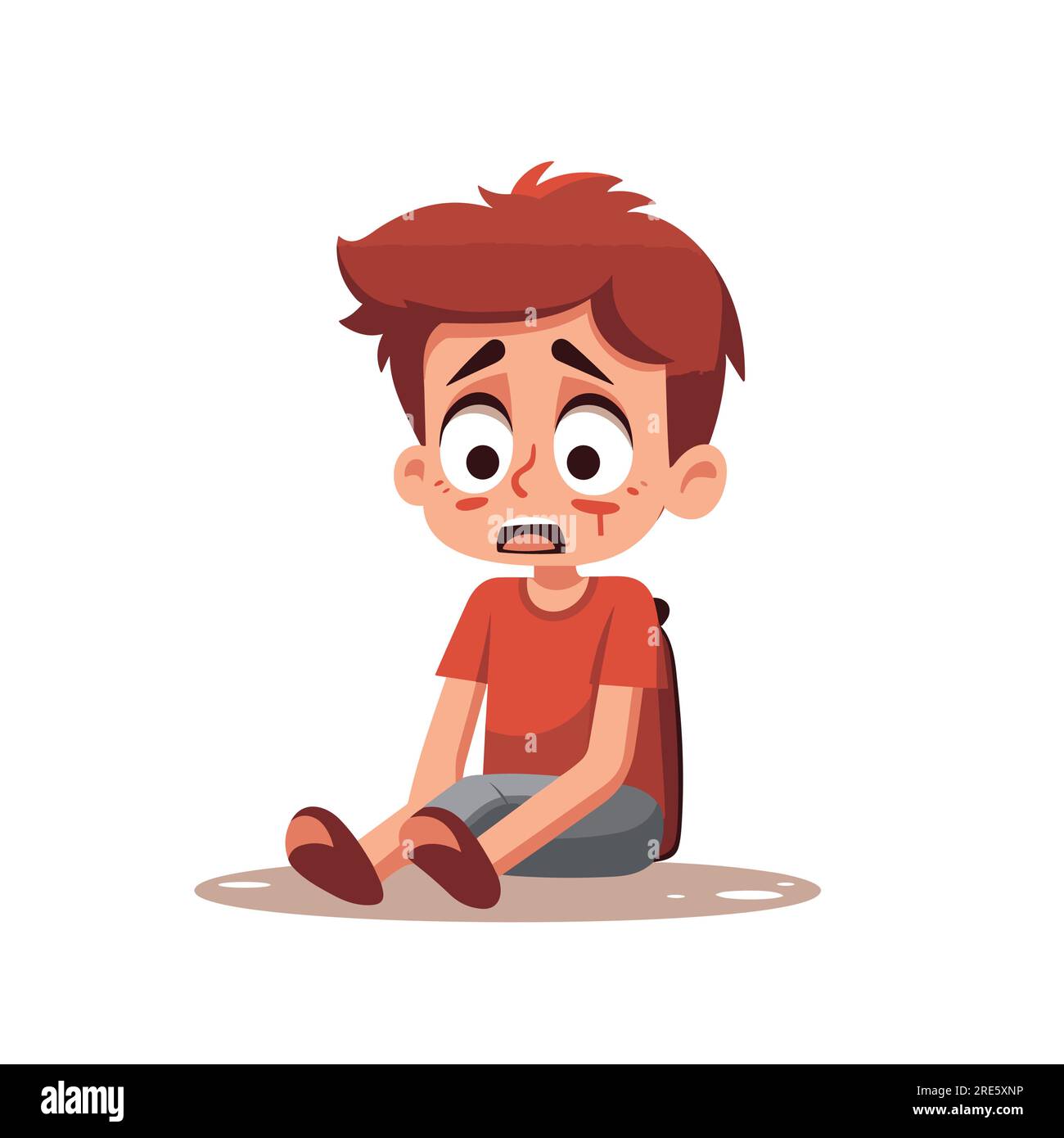 Cute upset baby boy crying Cut Out Stock Images & Pictures - Alamy