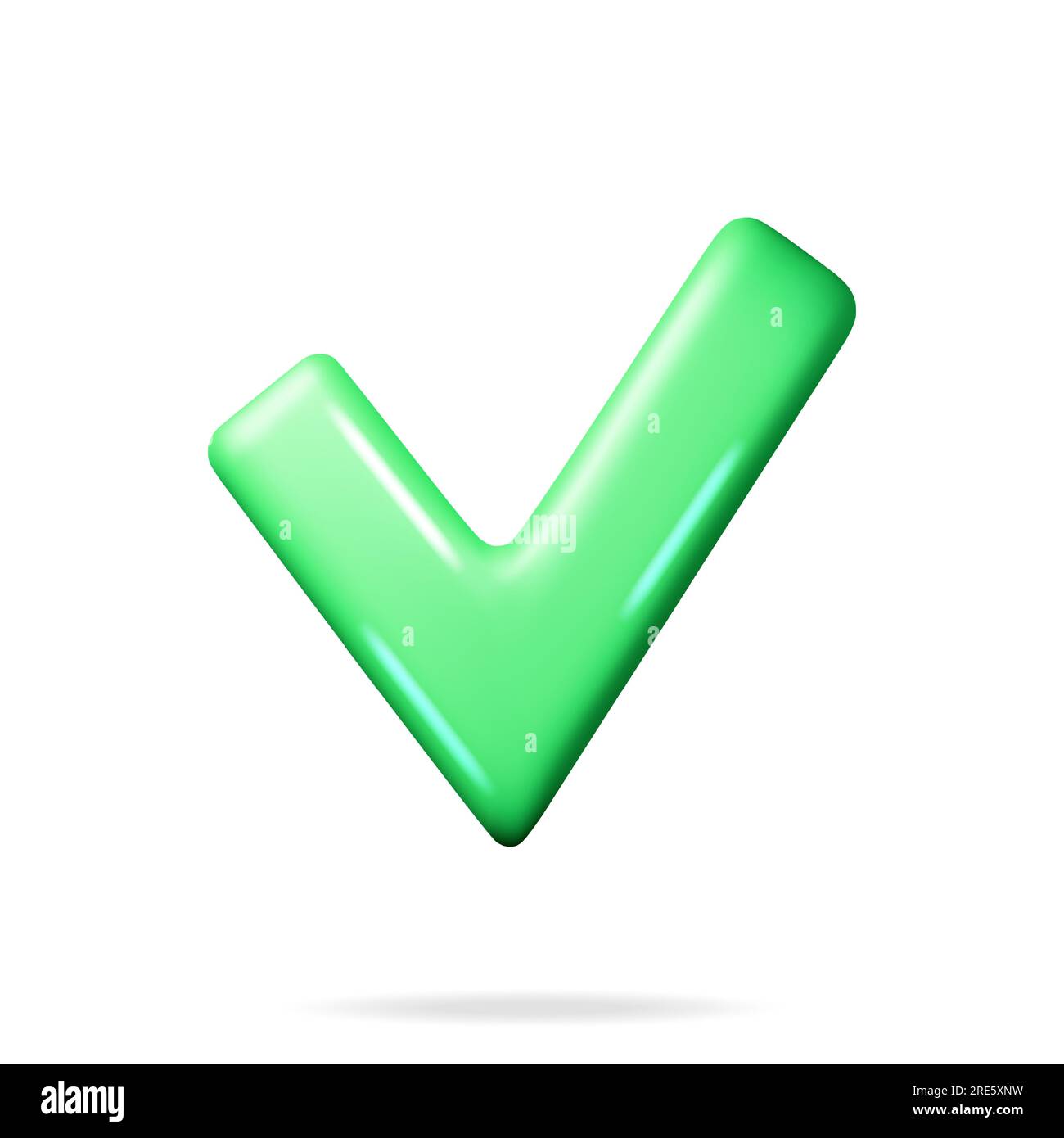 3D Right Button Shape Stock Vector Image & Art - Alamy