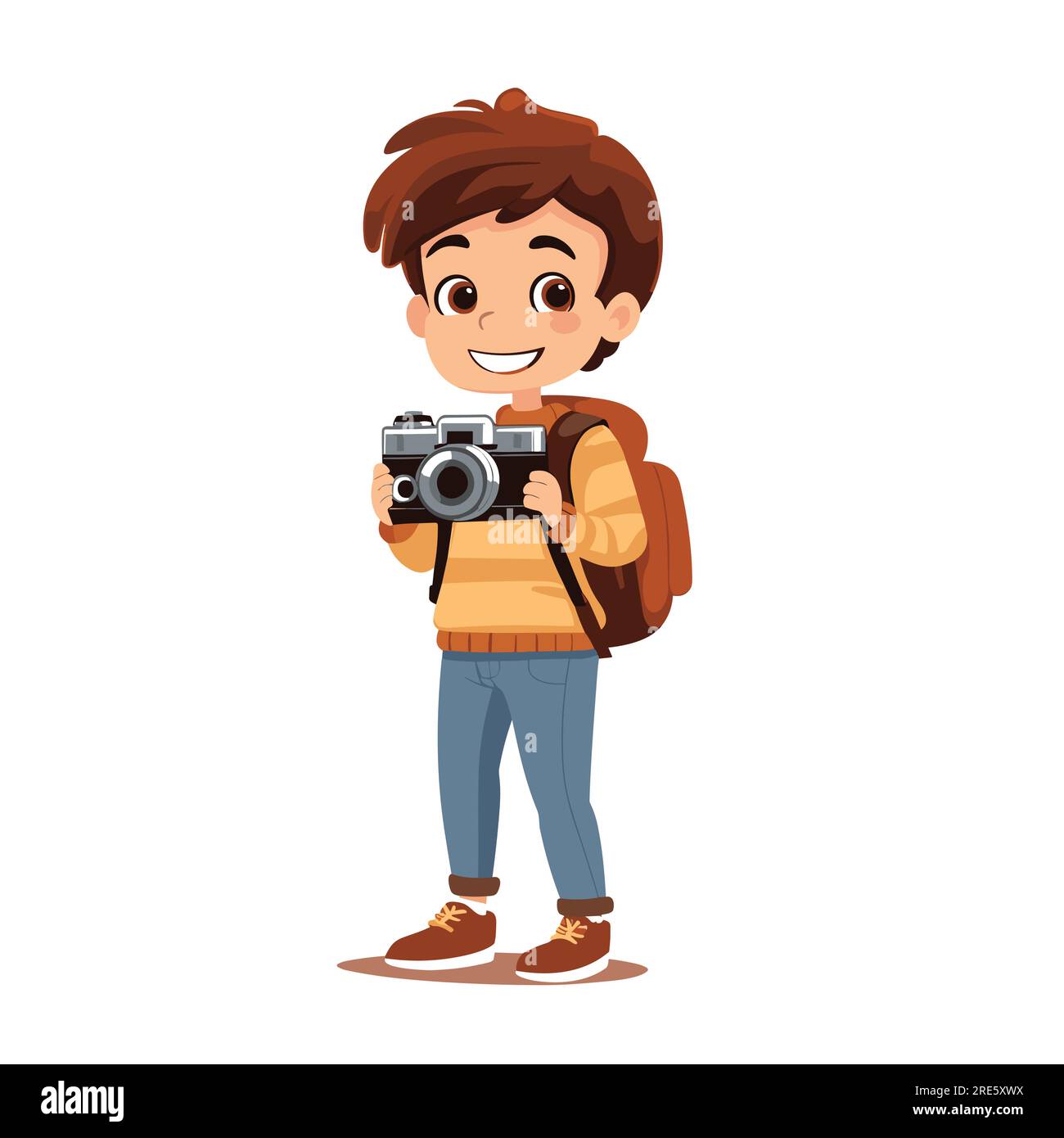 Children child young boy taking Stock Vector Images - Alamy