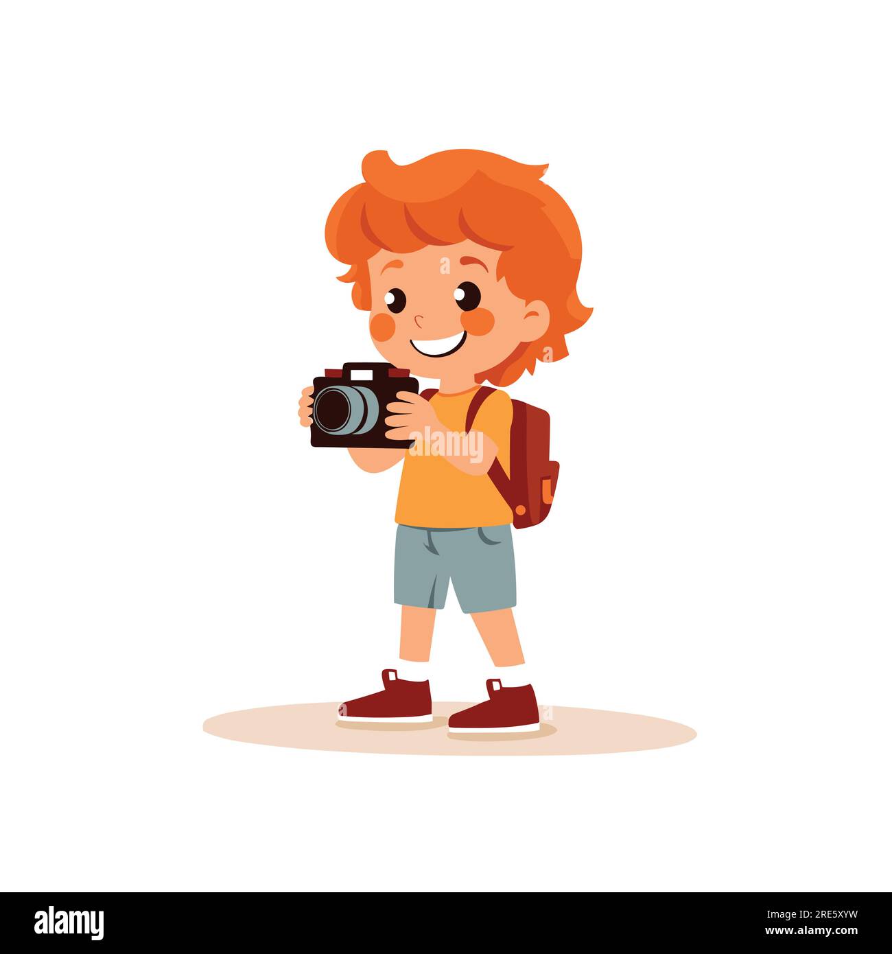 Children child young boy taking Stock Vector Images - Alamy