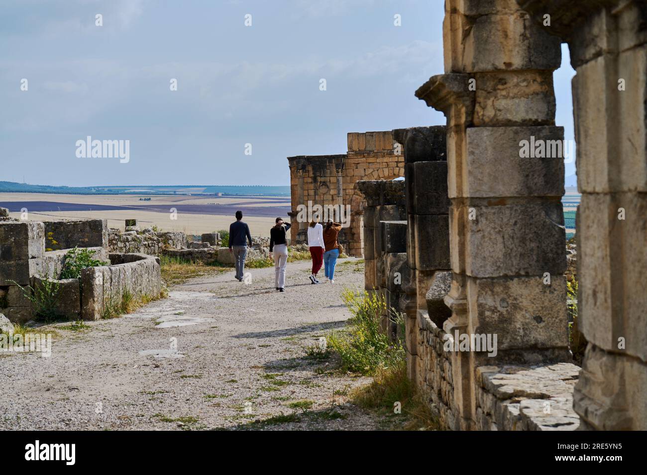 Volubilis historical site hi-res stock photography and images - Alamy