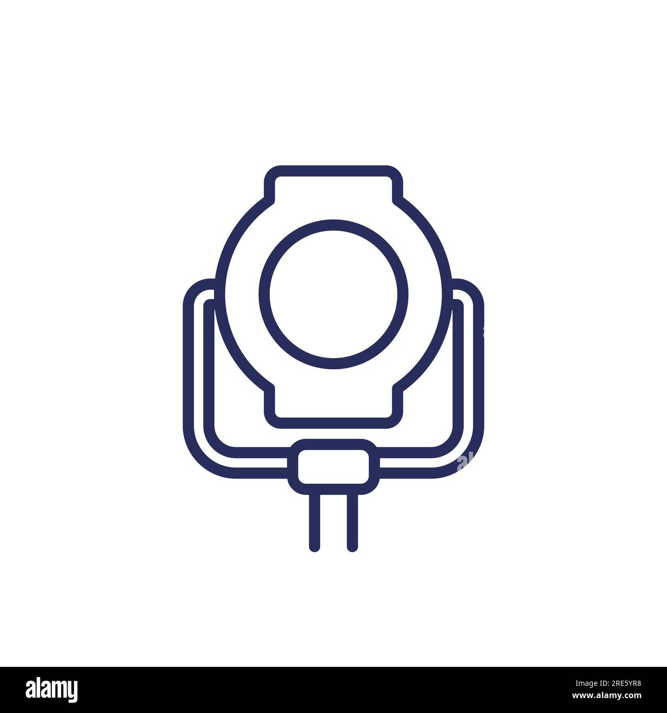 Spotlight icon sign big hi-res stock photography and images - Alamy