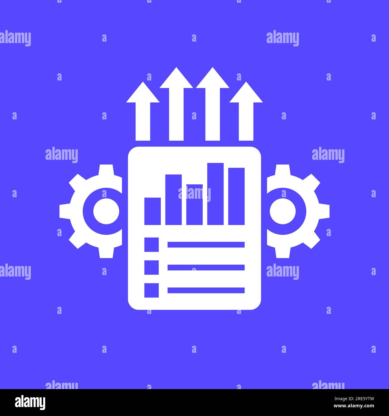 increase productivity icon for web Stock Vector Image & Art - Alamy