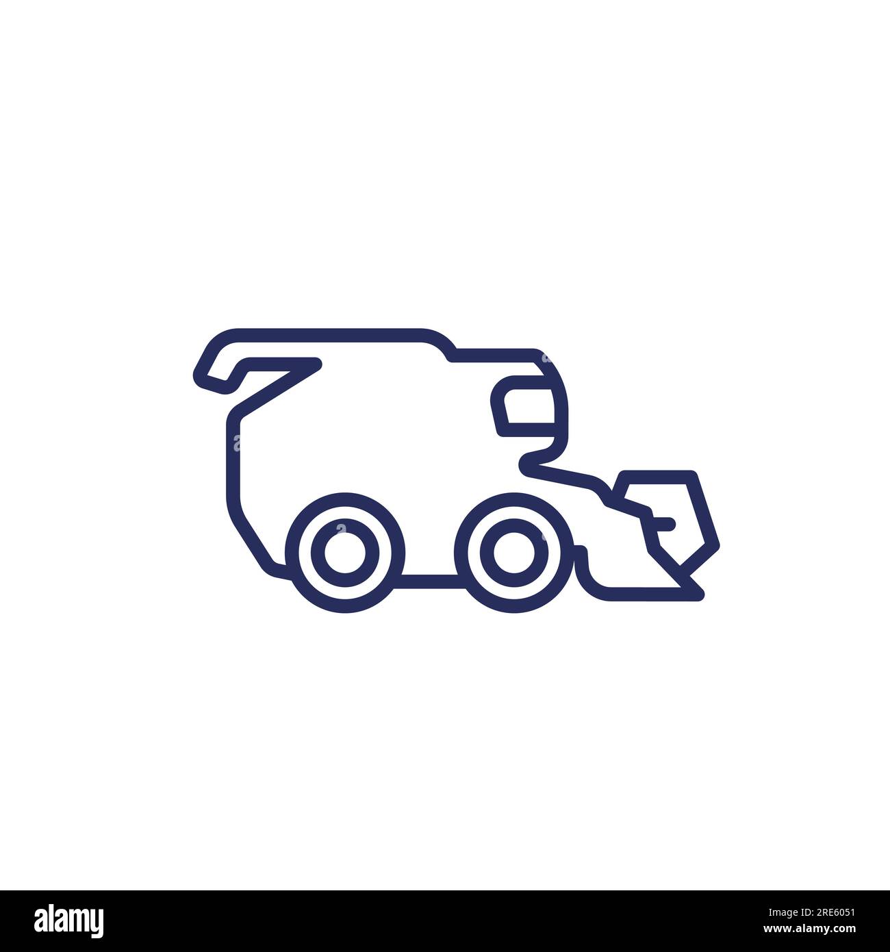 Corn seed harvester Cut Out Stock Images & Pictures - Alamy