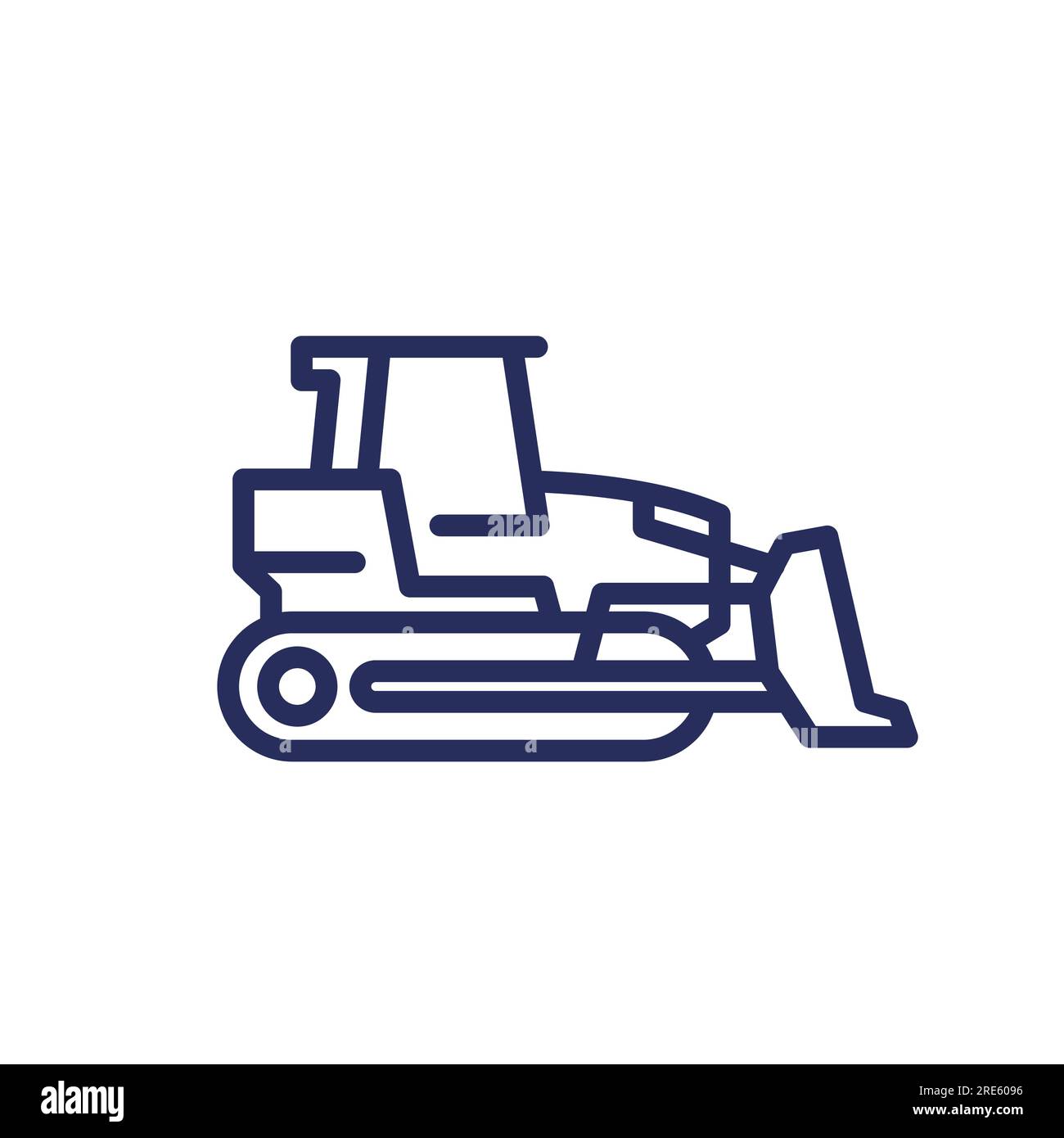 Mine clearing vehicle Stock Vector Images - Alamy