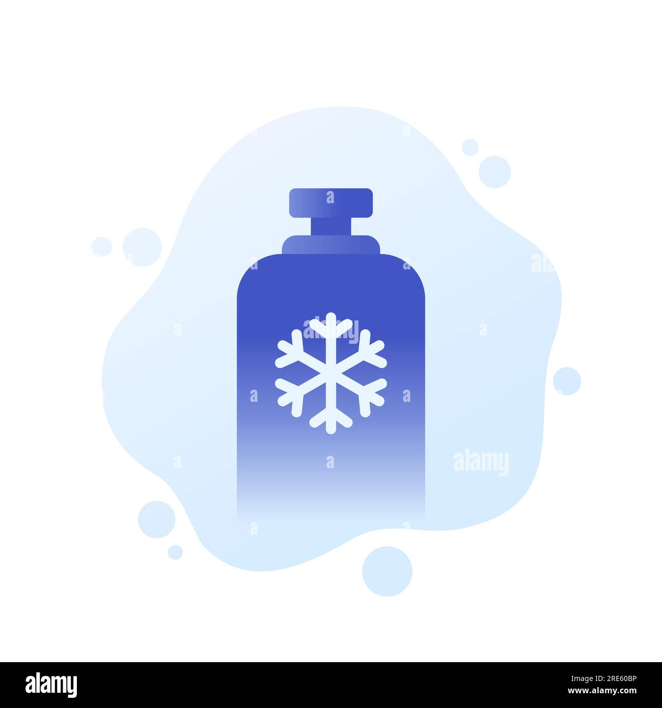 freon, refrigerant gas tank vector illustration Stock Vector Image ...