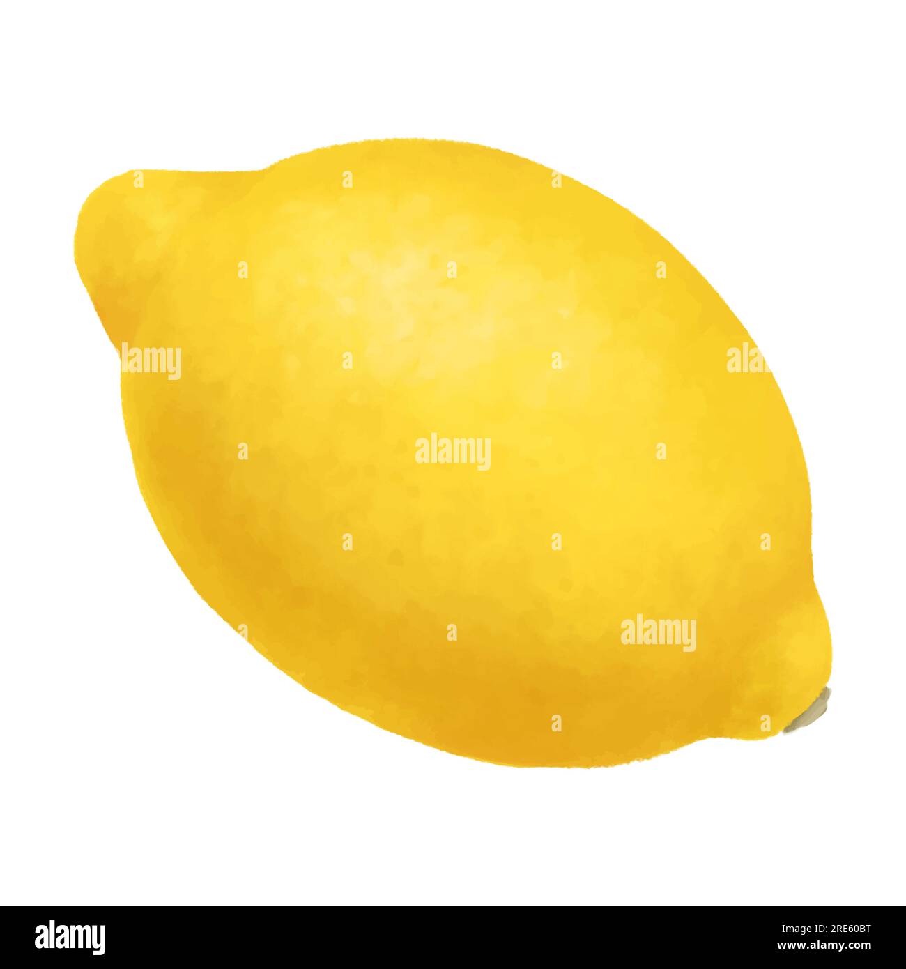 Whole lemon. Vector realistic illustration isolated on white background ...
