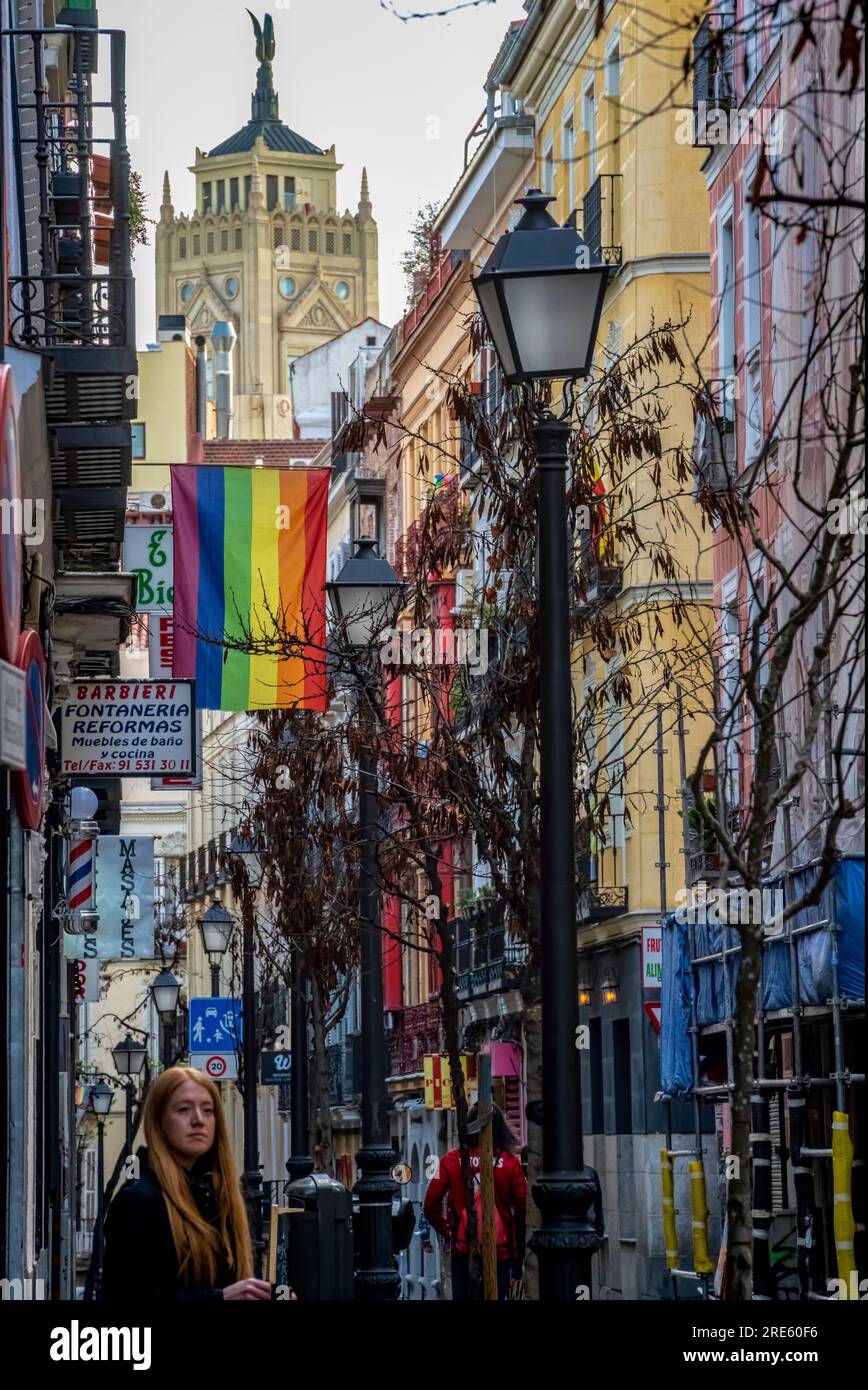 Chueca neighbourhood hi-res stock photography and images - Alamy